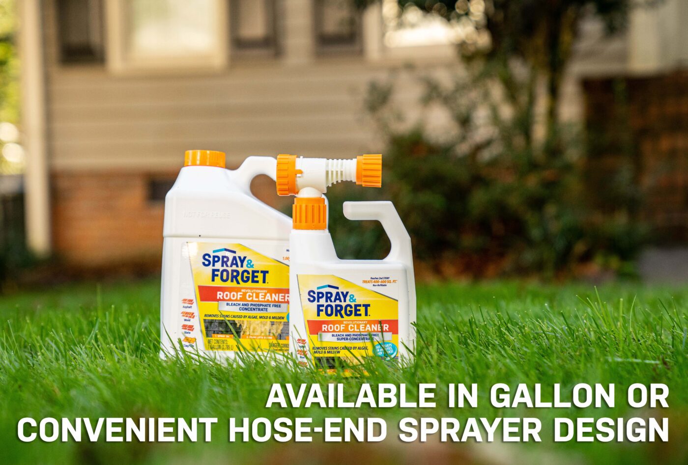 SF Revolutionary Roof Clnr Super Concentrated w/HE 32fo – Spray & Forget